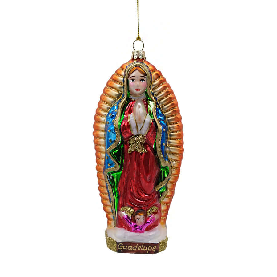 Our Lady of Guadalupe Christmas Ornament | Savelli Religious