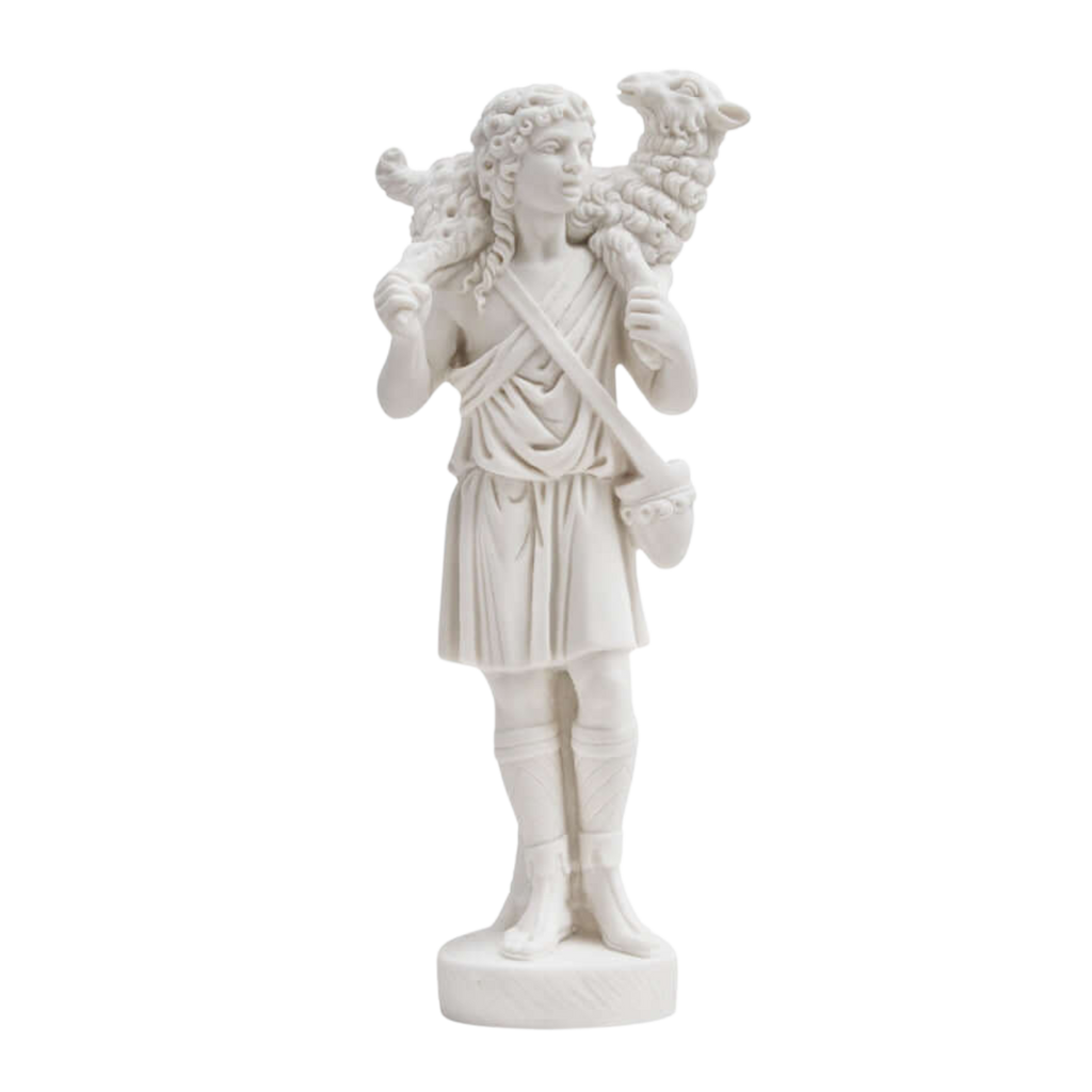 Good Shepherd Statue in Marble Dust | Savelli Religious