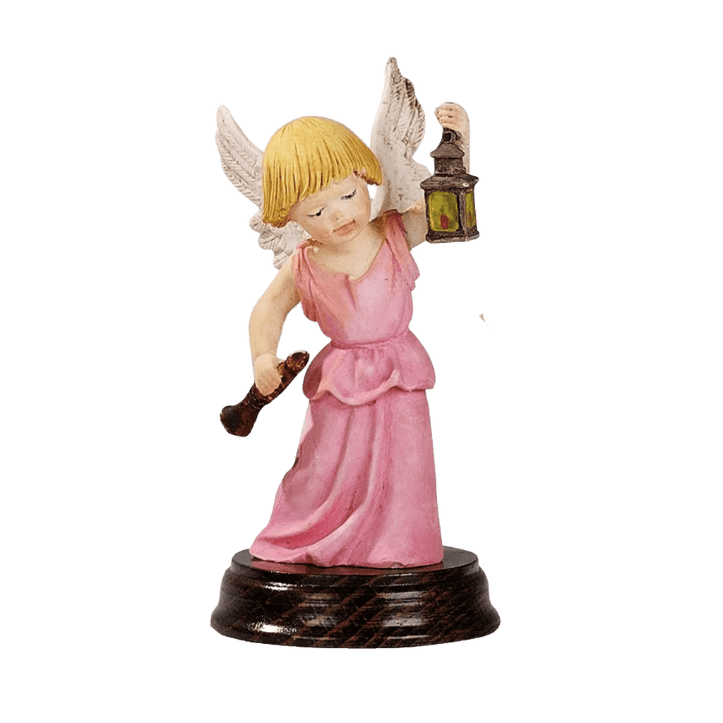 Angel with Lantern Figurine | Savelli Religious
