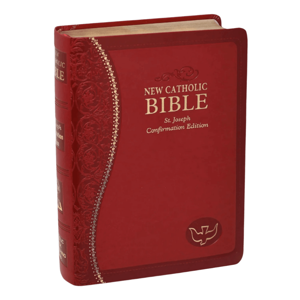 Red Cover New Catholic Bible | Savelli Religious