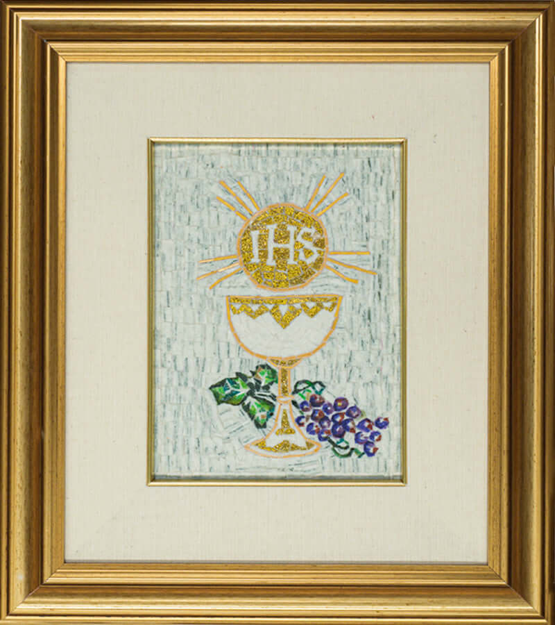 First Communion Chalice Mosaic | Savelli Religious