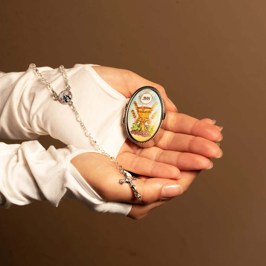 First Communion Rosary Box | Savelli Religious