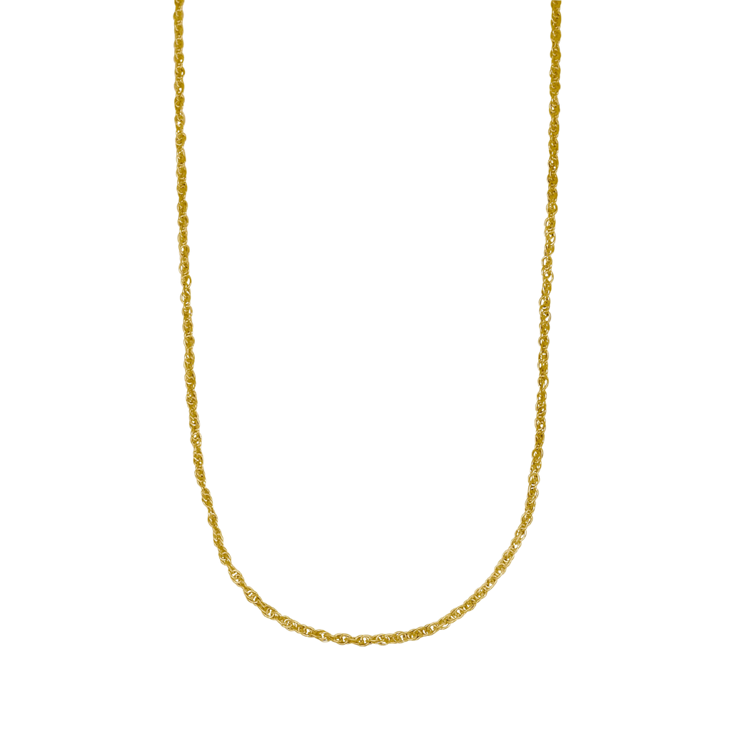Rope Chain in Golden Silver | Savelli Religious