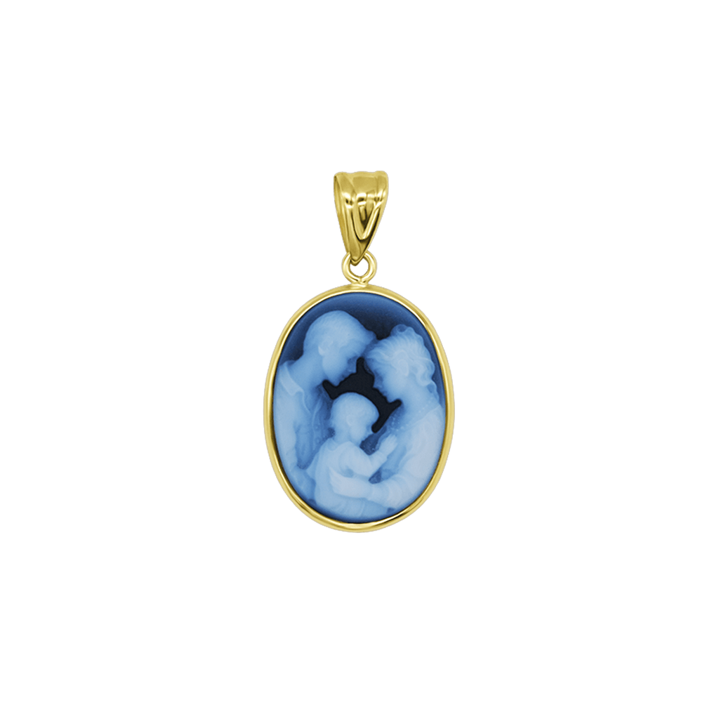 Holy Family Cameo Pendant | Savelli Religious