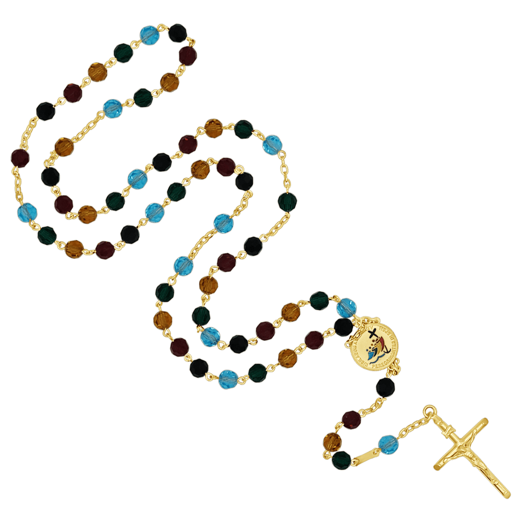 Golden Silver Jubilee Rosary | Savelli Religious