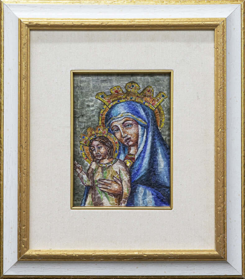 Mater Ecclesiae Mosaic | Savelli Mosaics Gallery – Savelli Religious