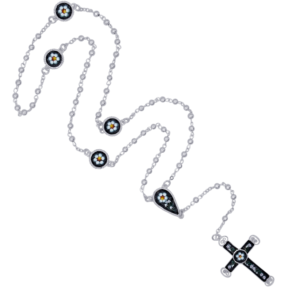 Micro Mosaic Rosary | Savelli Religious
