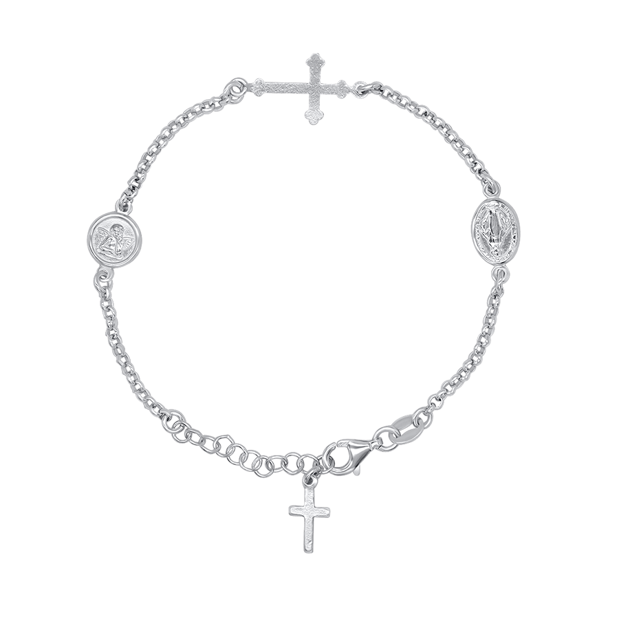 Christian Bracelet in Silver | Savelli Religious