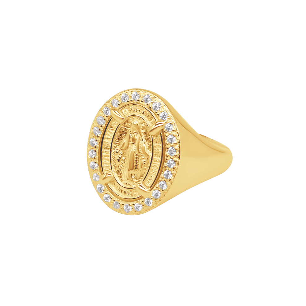 Miraculous Medal Ring | Savelli Religious