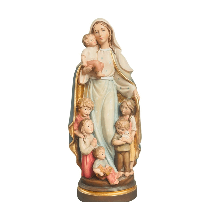Our Lady of Protection Wooden Statue | Savelli Religious