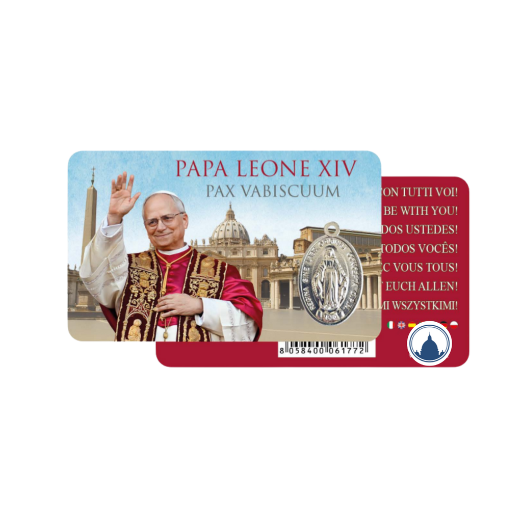 Pope Leo XIV Prayer Card | Savelli Religious