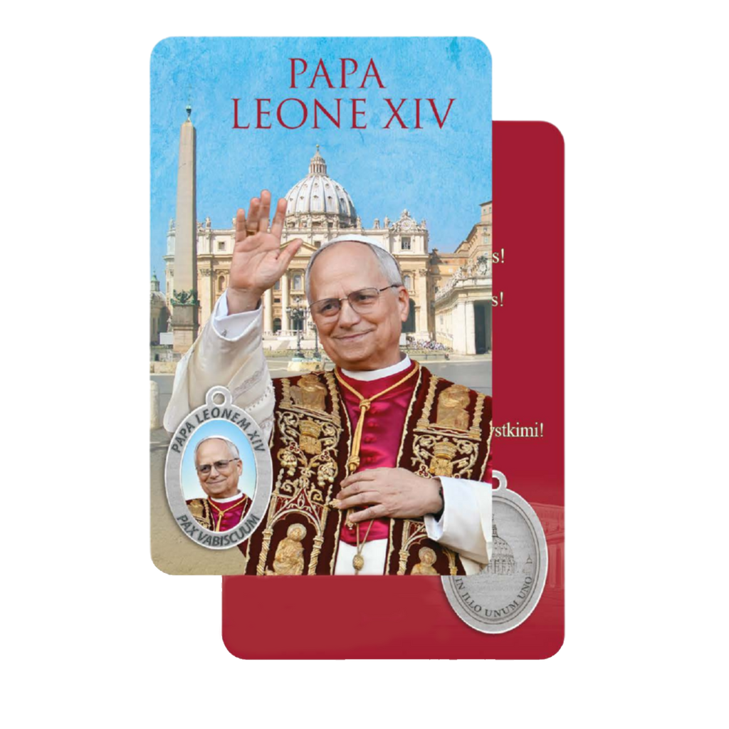 Pope Leo XIV Prayer Card | Savelli Religious