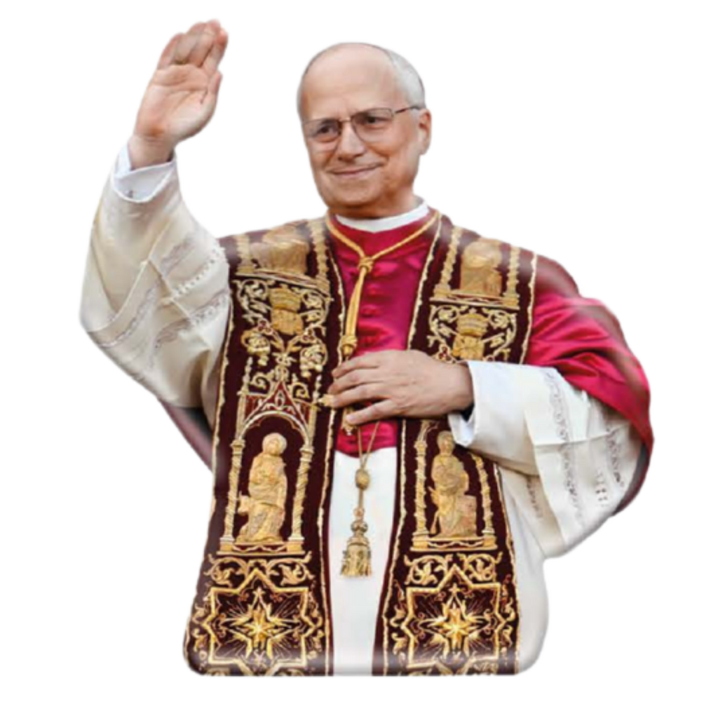Pope Leo Fridge Magnet Souvenir | Savelli Religious