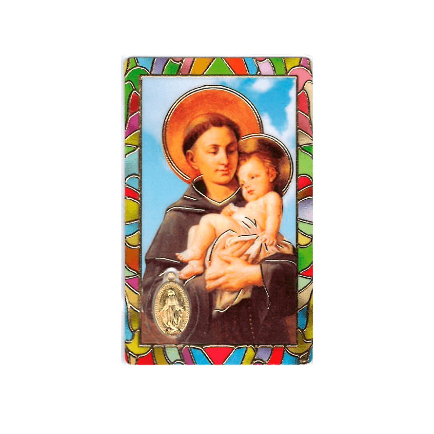 St Anthony of Padua Prayer Card | Savelli Religious