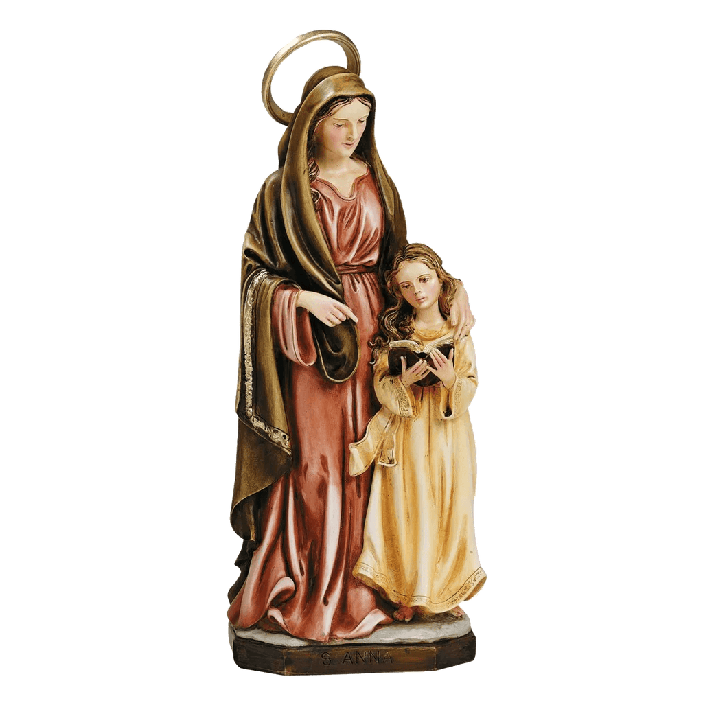 St Anne Statue in Resin | Savelli Religious