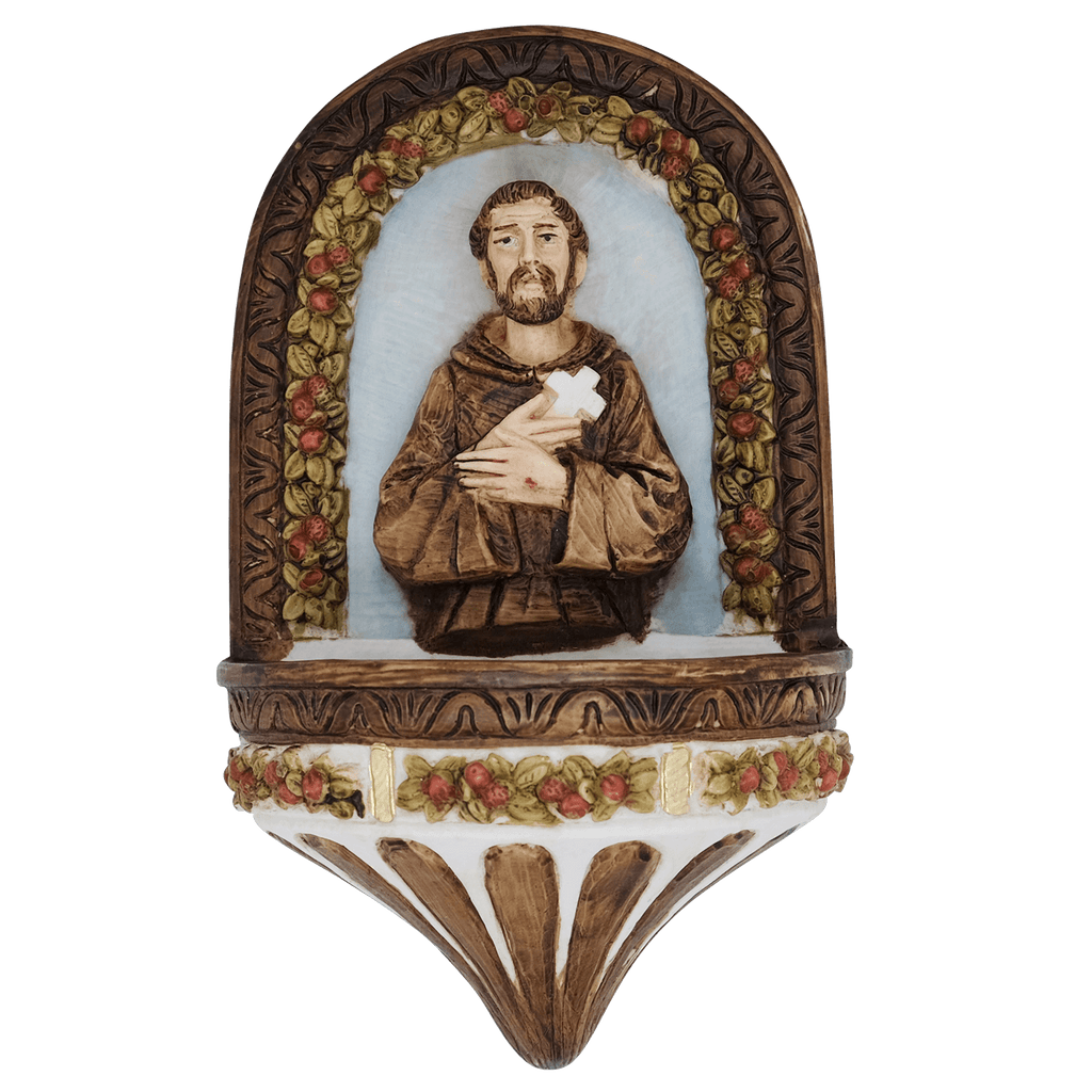 St Francis Holy Water Font | Savelli Religious