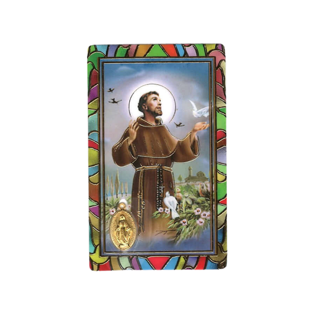 St Francis Prayer Card | Savelli Religious