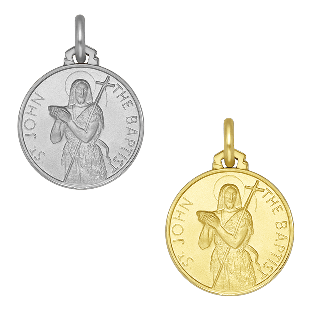 St John the Baptist Catholic Medal | Savelli Religious