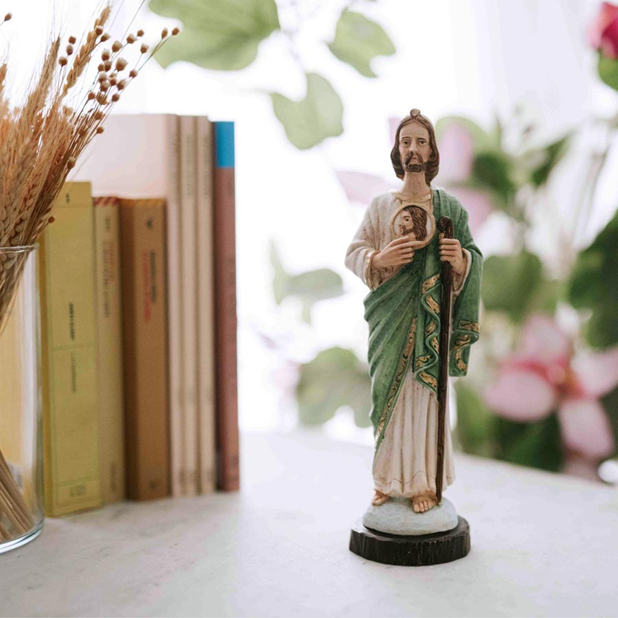 St. Jude Thaddeus Statue Resin | Savelli Religious