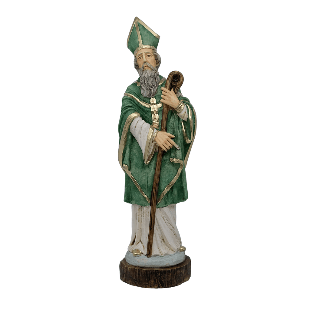 St Patrick Statue in Resin | Savelli Religious