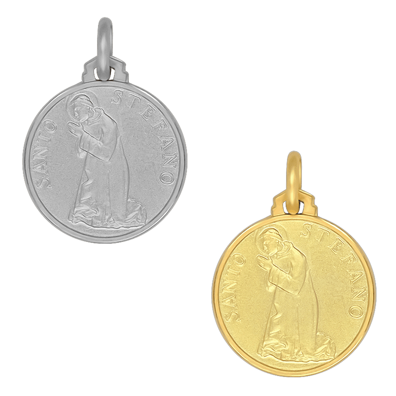 St Stephen Protomartyr Catholic Medal | Savelli Religious