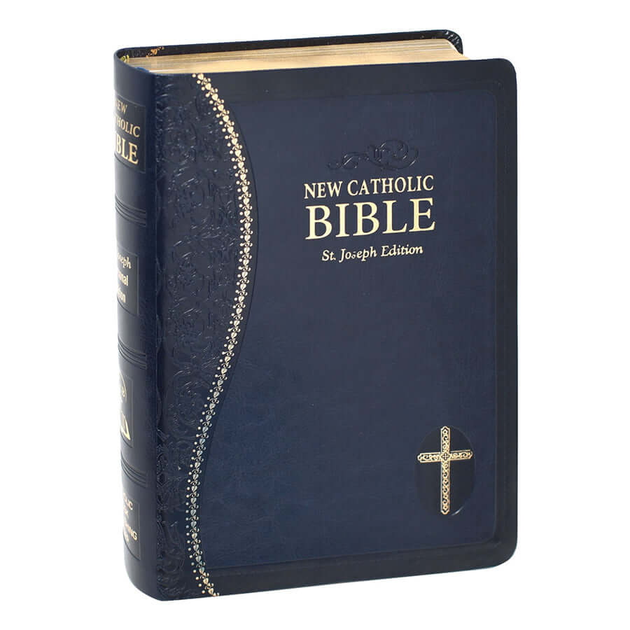 Blue Cover New Catholic Bible | Savelli Religious