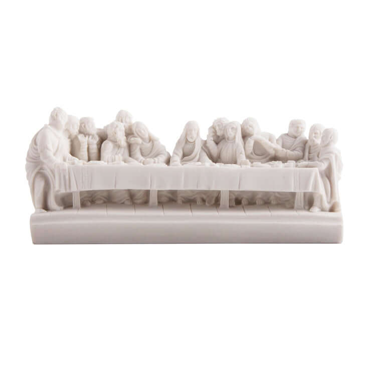 Last Supper Religious Statue in Marble | Savelli Religious